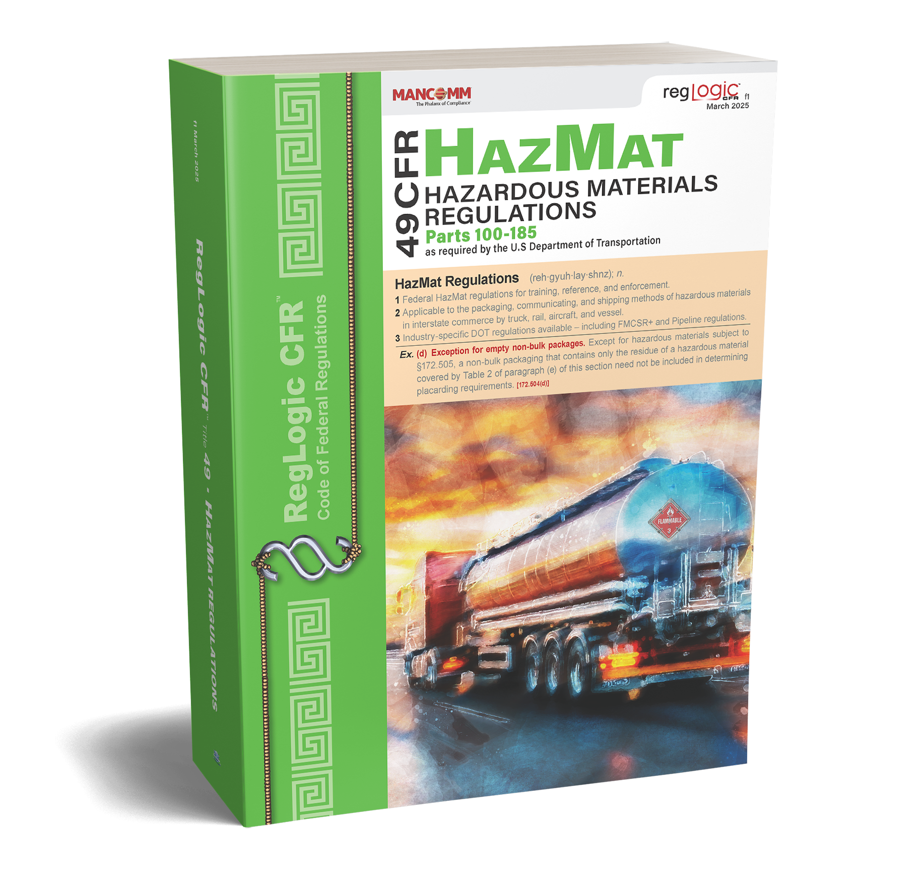 49 CFR Hazardous Materials Regulations (HMR) 2025 | DOT HazMat ...